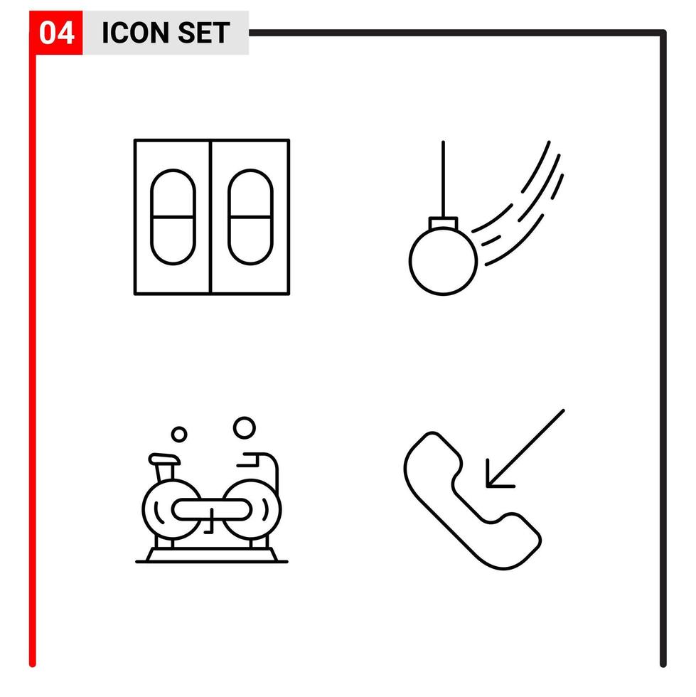 4 General Icons For Website Design Print And Mobile Apps 4 Outline
