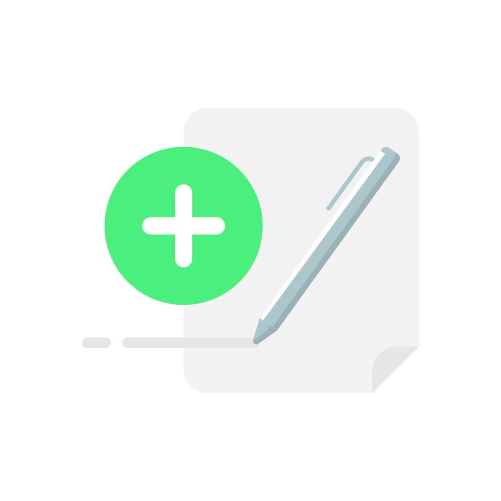Edit Text In Document Concept Illustration Flat Design Vector Eps10 Modern Graphic Element For
