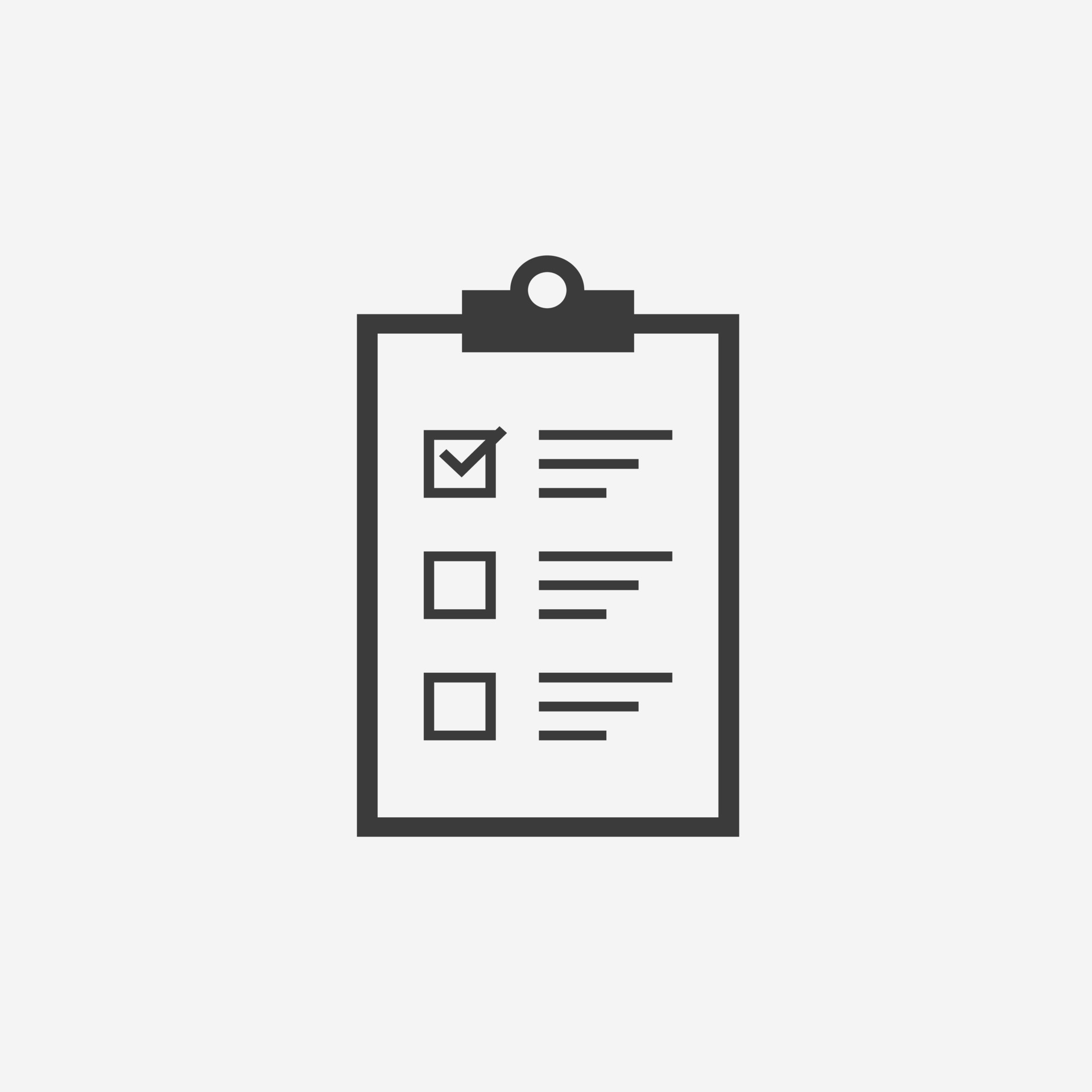 Document With Clipboard Checklist Checkbox Icon Vector Isolated Symbol Sign 14907870 Vector