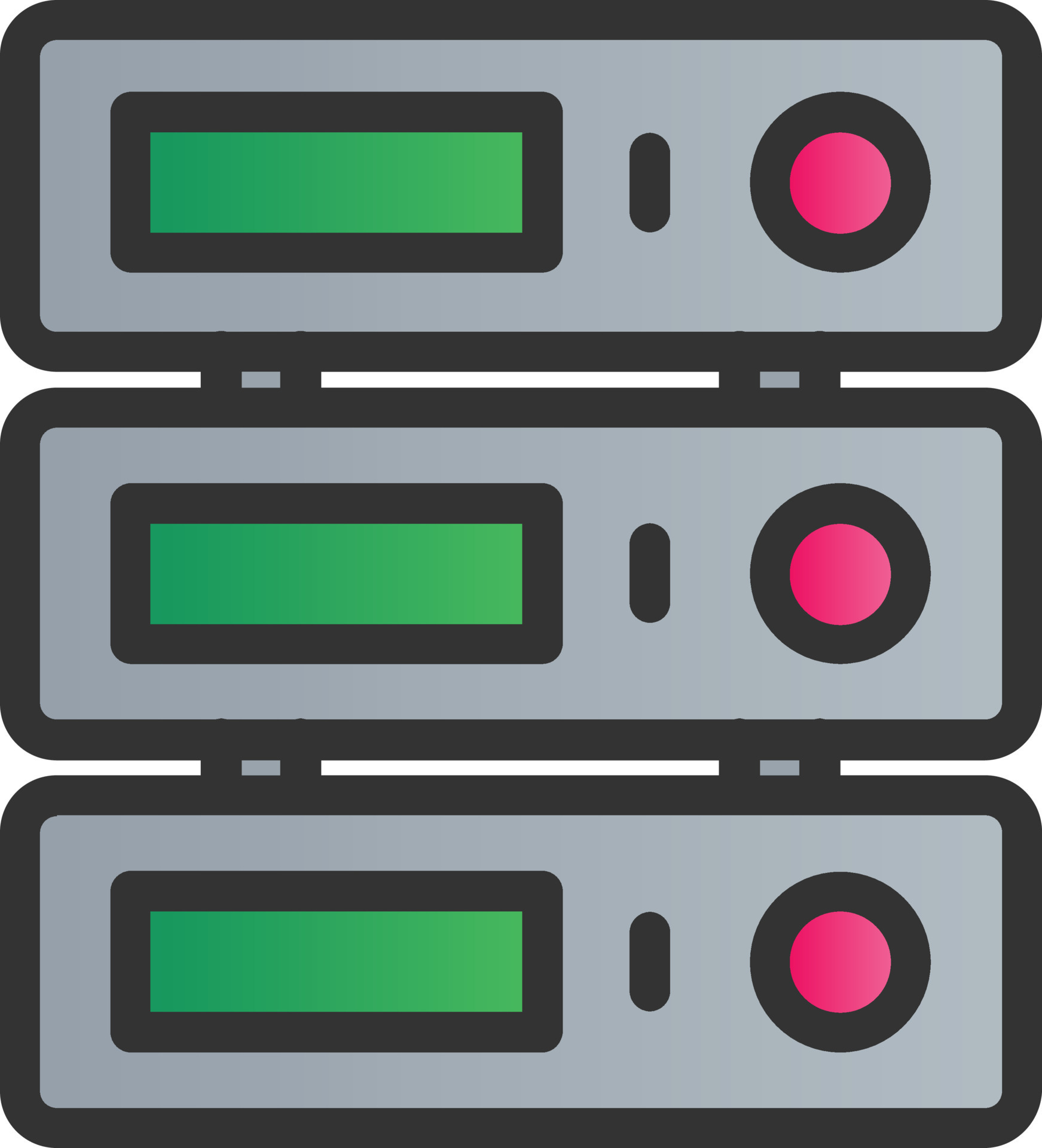 Database Vector Icon Design 14913005 Vector Art at Vecteezy