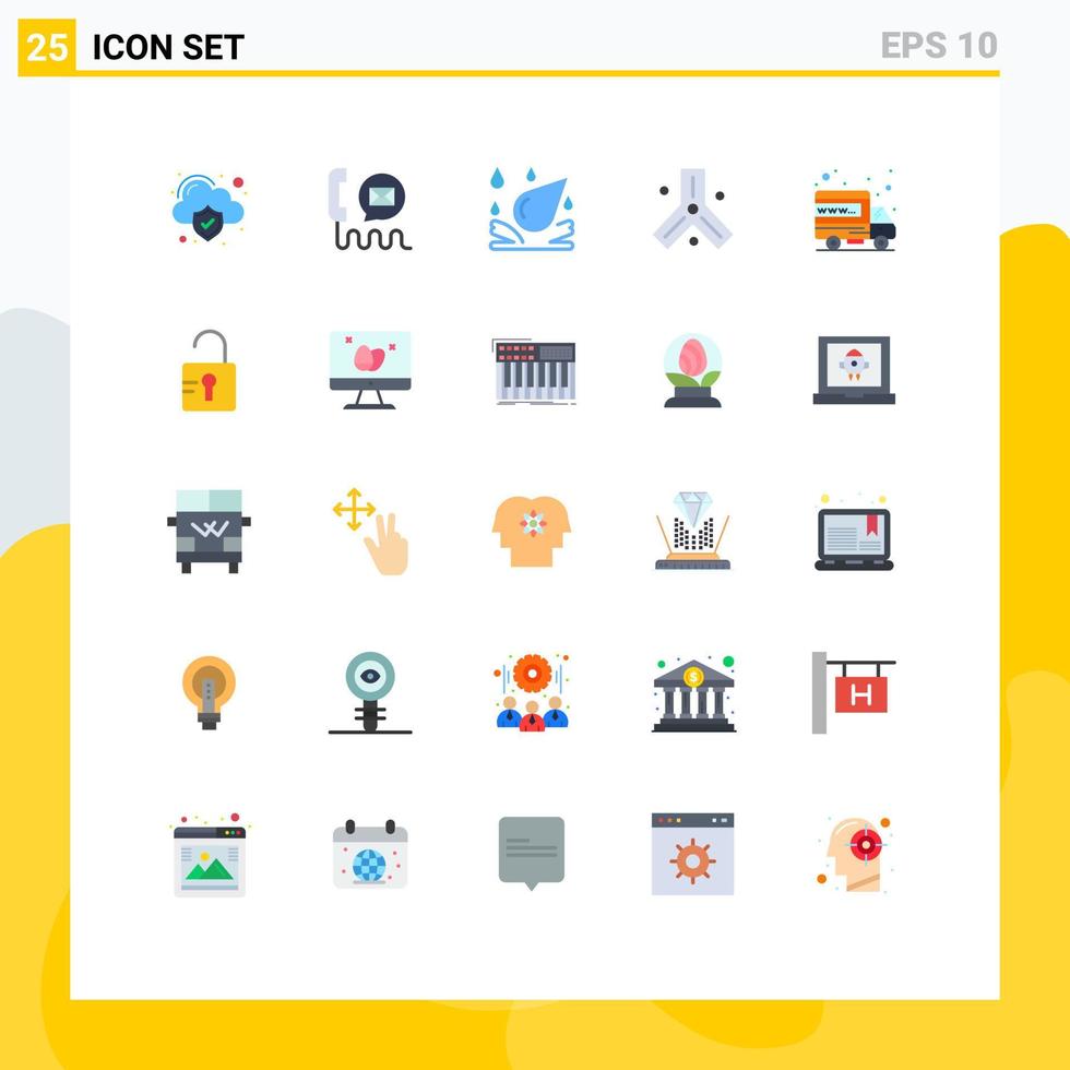 25 Universal Flat Colors Set For Web And Mobile Applications Web
