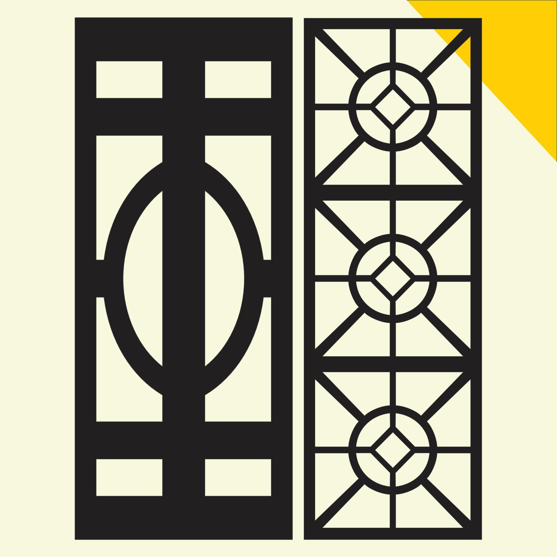 Jali Design For Graphic And Cnc Router Geometric Laser Cutting Vector Pattern 14915516 Vector