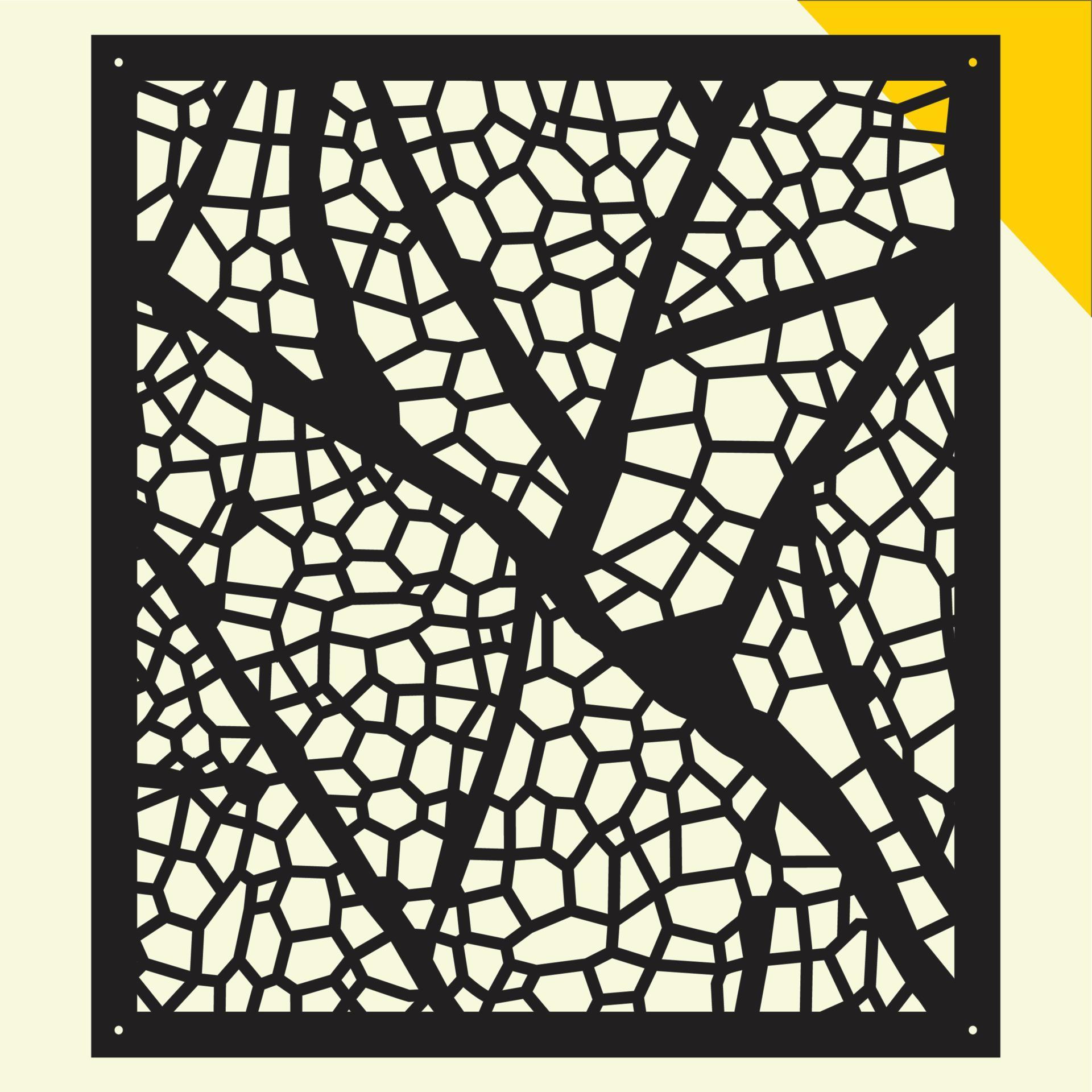 Jali design for graphic and CNC.router Geometric laser cutting vector pattern. 14915527 Vector ...