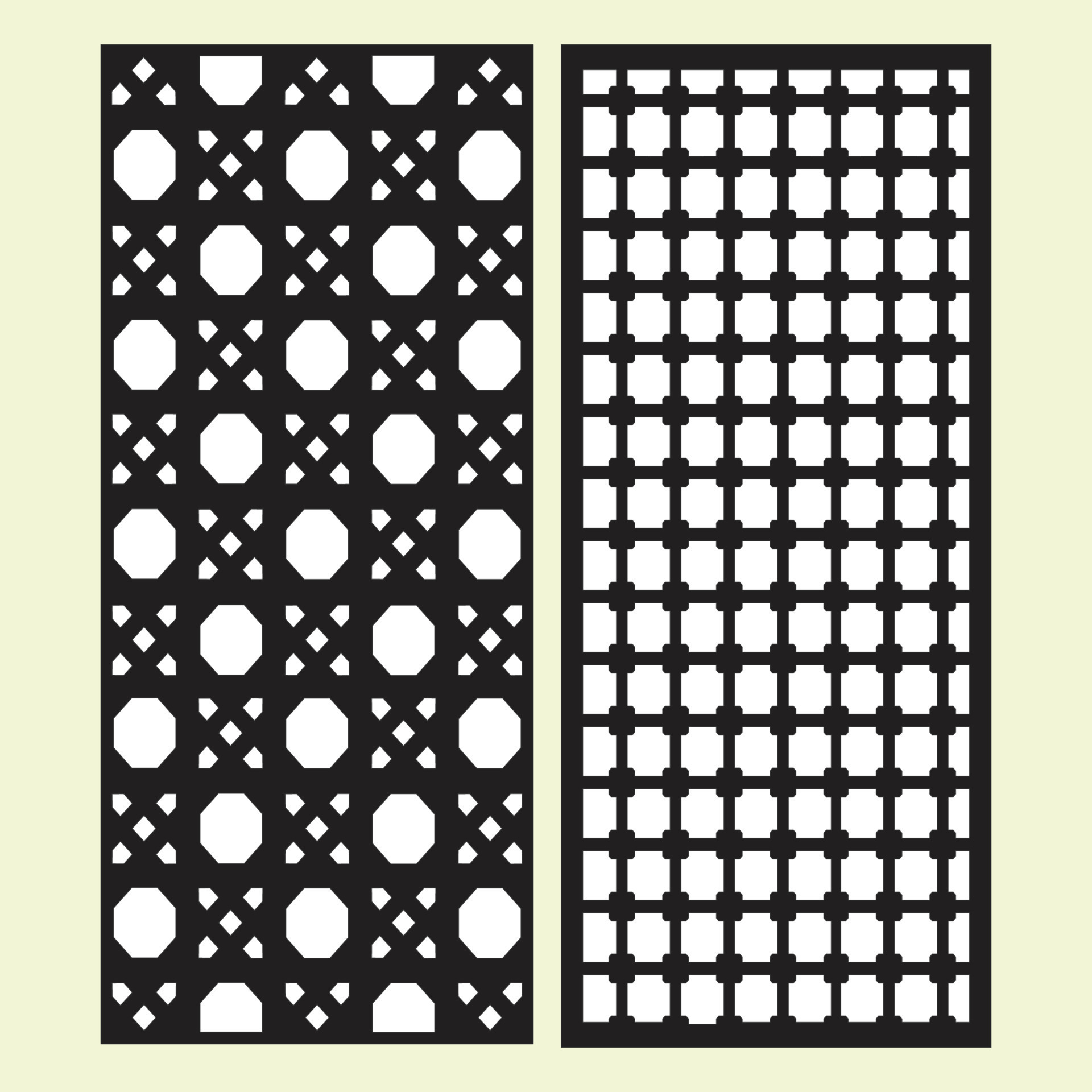 Jali Design For Graphic And Cnc Router Geometric Laser Cutting Vector Pattern 14915537 Vector