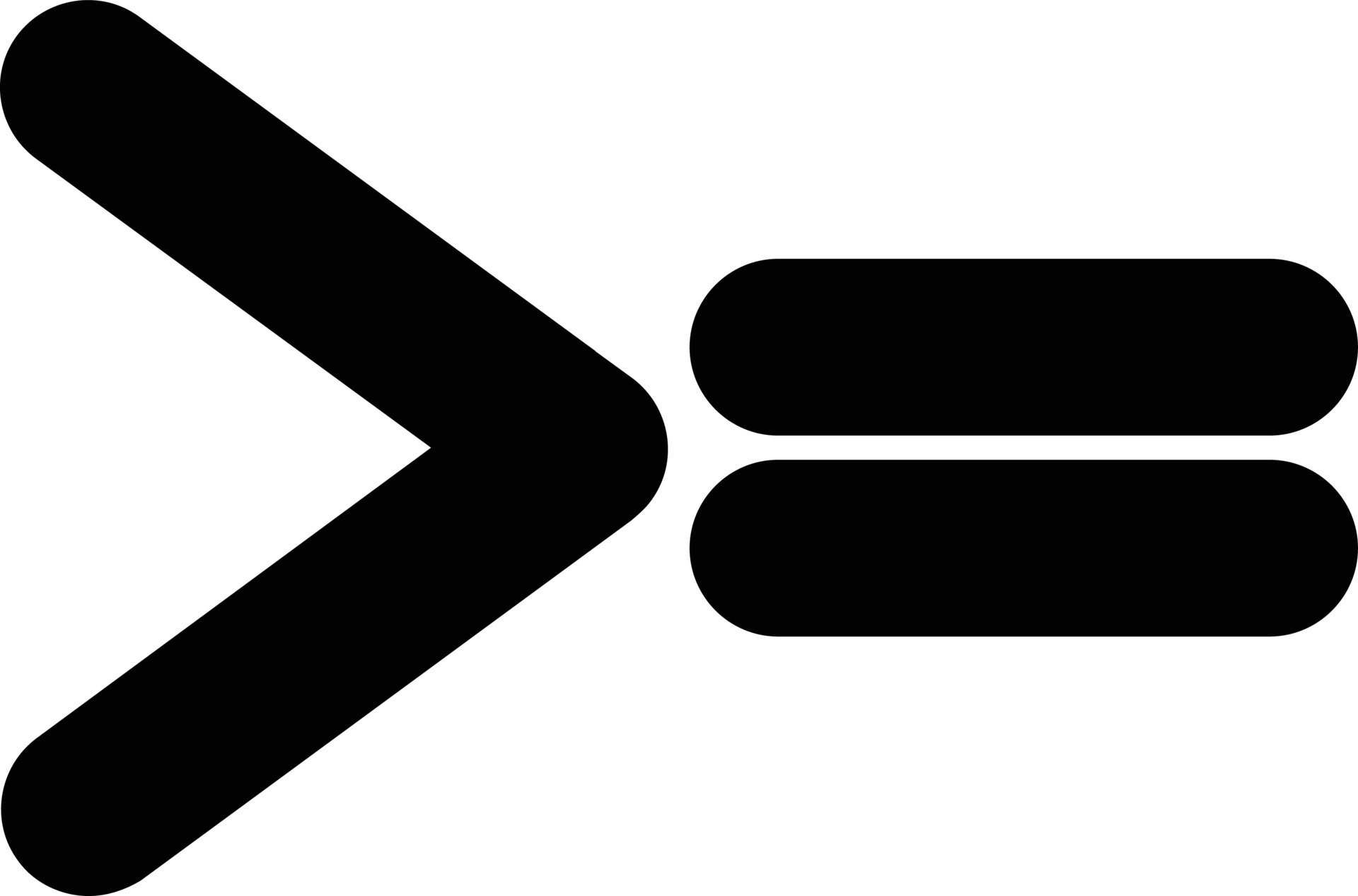 Greater Than Equal Vector Icon Design 14917638 Vector Art At Vecteezy