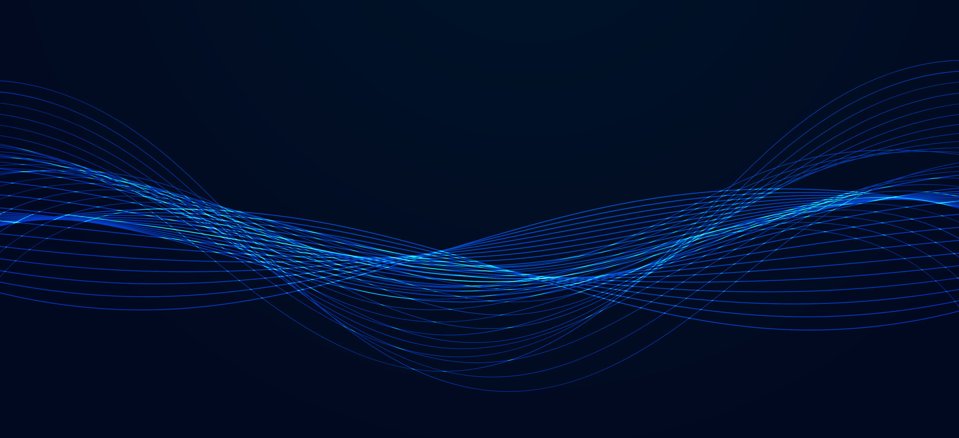 Abstract Wave Particle Flowing Beautiful Blue Futuristic Modern Digital ...