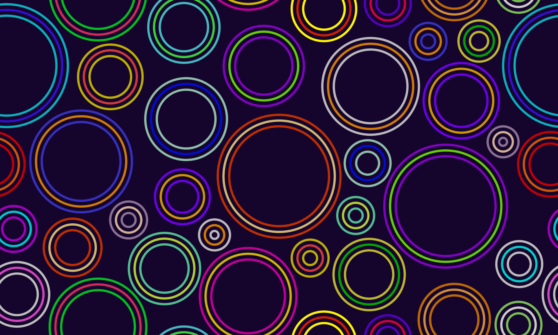 Abstract Colorful Circles Texture Background Seamless Pattern On Vector Illustration 14919208