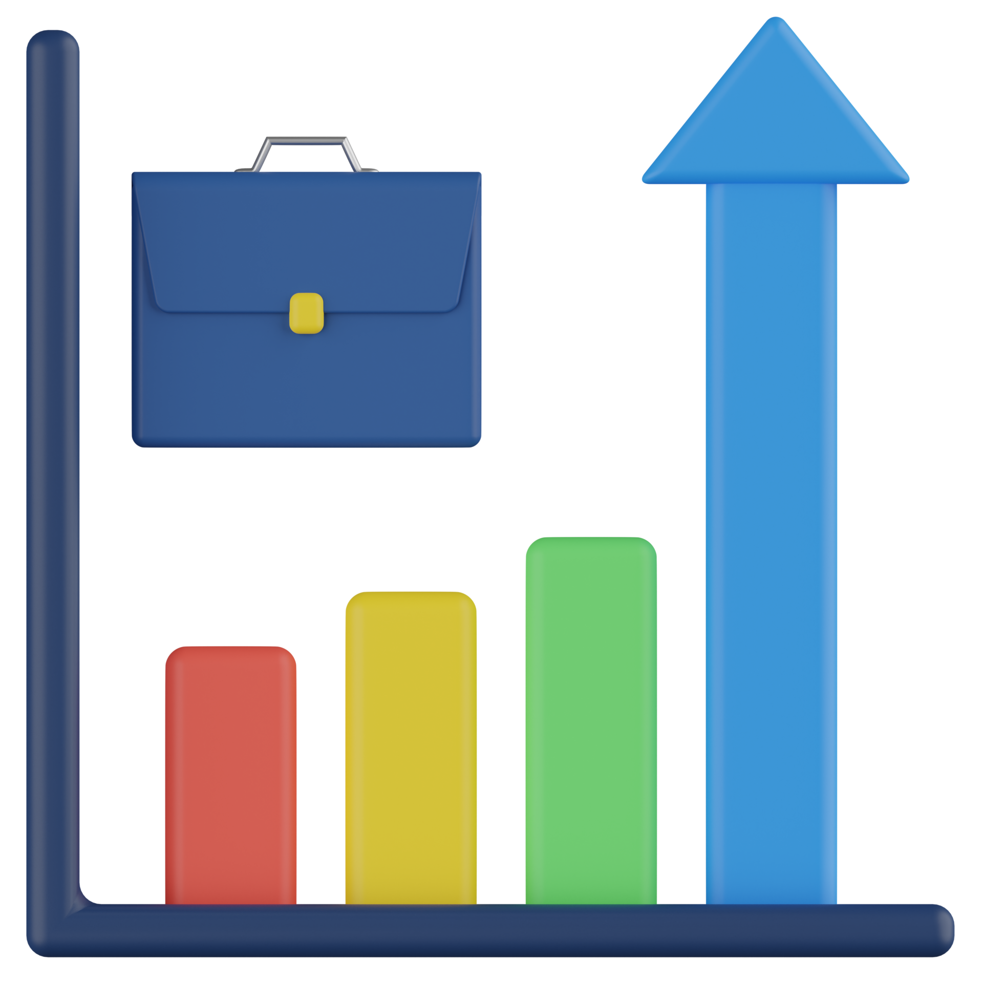 Career Promotion 3D Render Icon 14919538 PNG Career Promotion 3D Render Icon 14919538 PNG