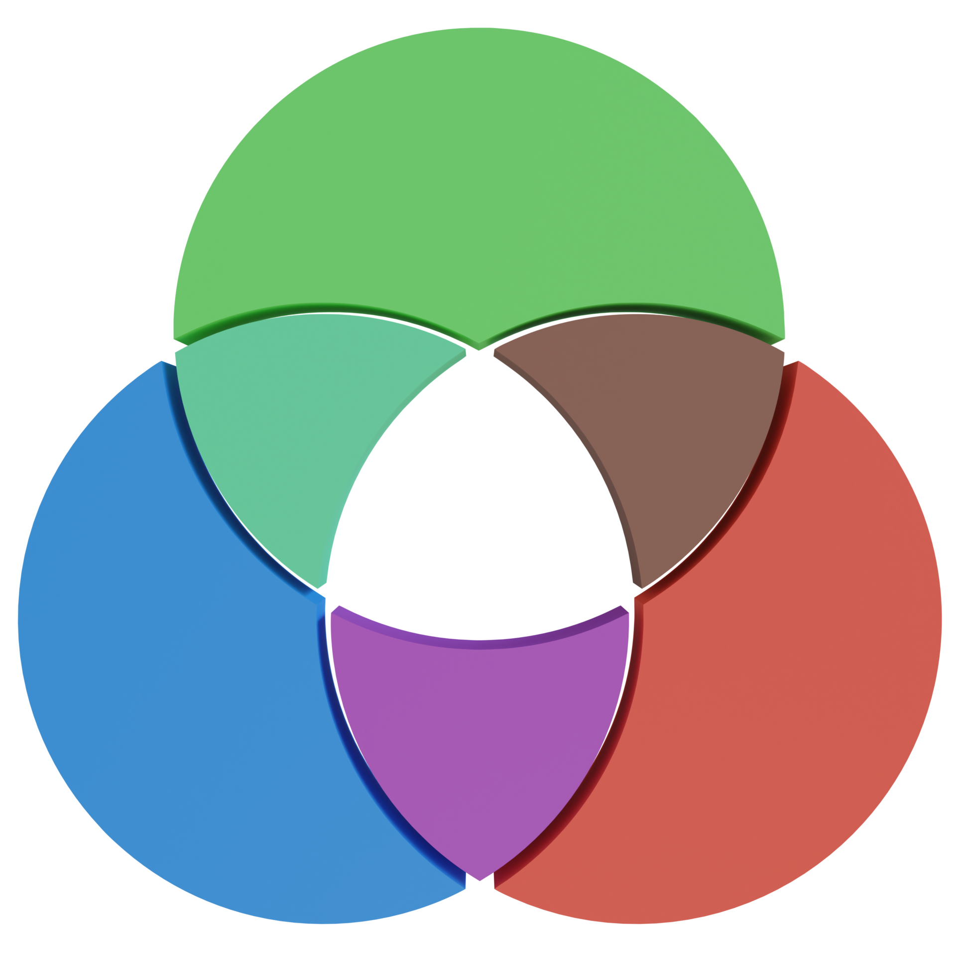 Venn Diagram 3D Render Icon 14919569 PNG Venn Diagram 3D Render Icon 14919569 PNG