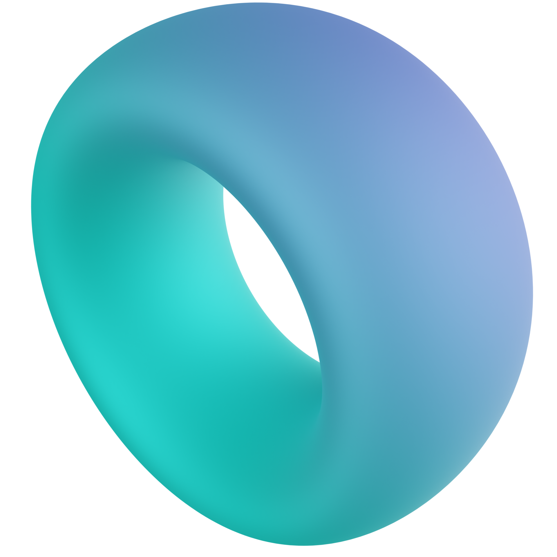 Torus 3D Render Icon 14919642 PNG