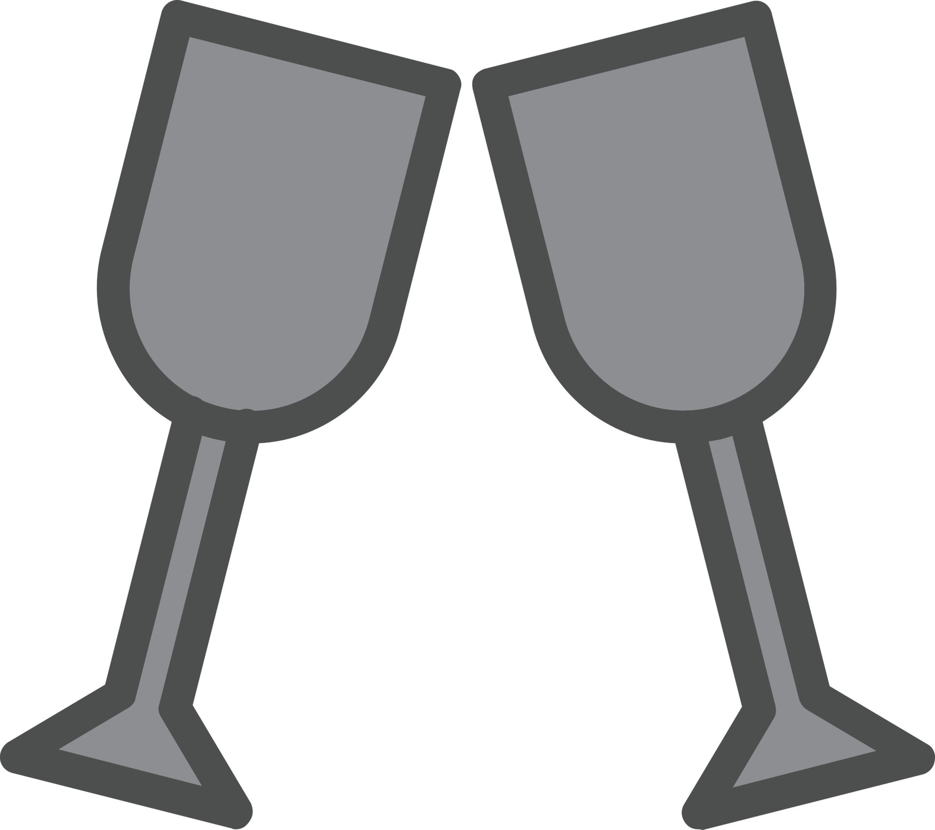 Glass Cheers Vector Icon Design 14922002 Vector Art At Vecteezy