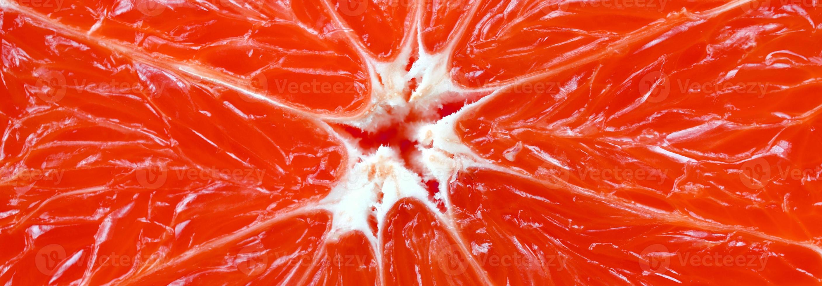 Top view of a fragment of the grapefruit slice close up. Macro background texture 14930023 Stock ...