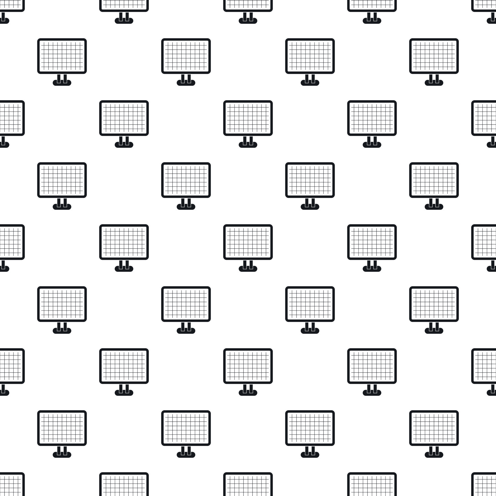 Monitor pattern, simple style 14933302 Vector Art at Vecteezy