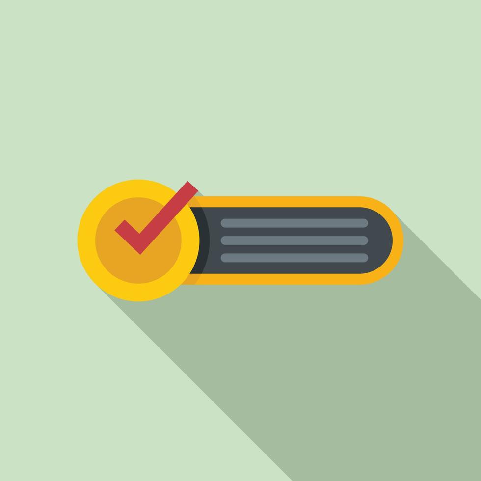 Request form icon flat vector. Document service 14933512 Vector Art at ...