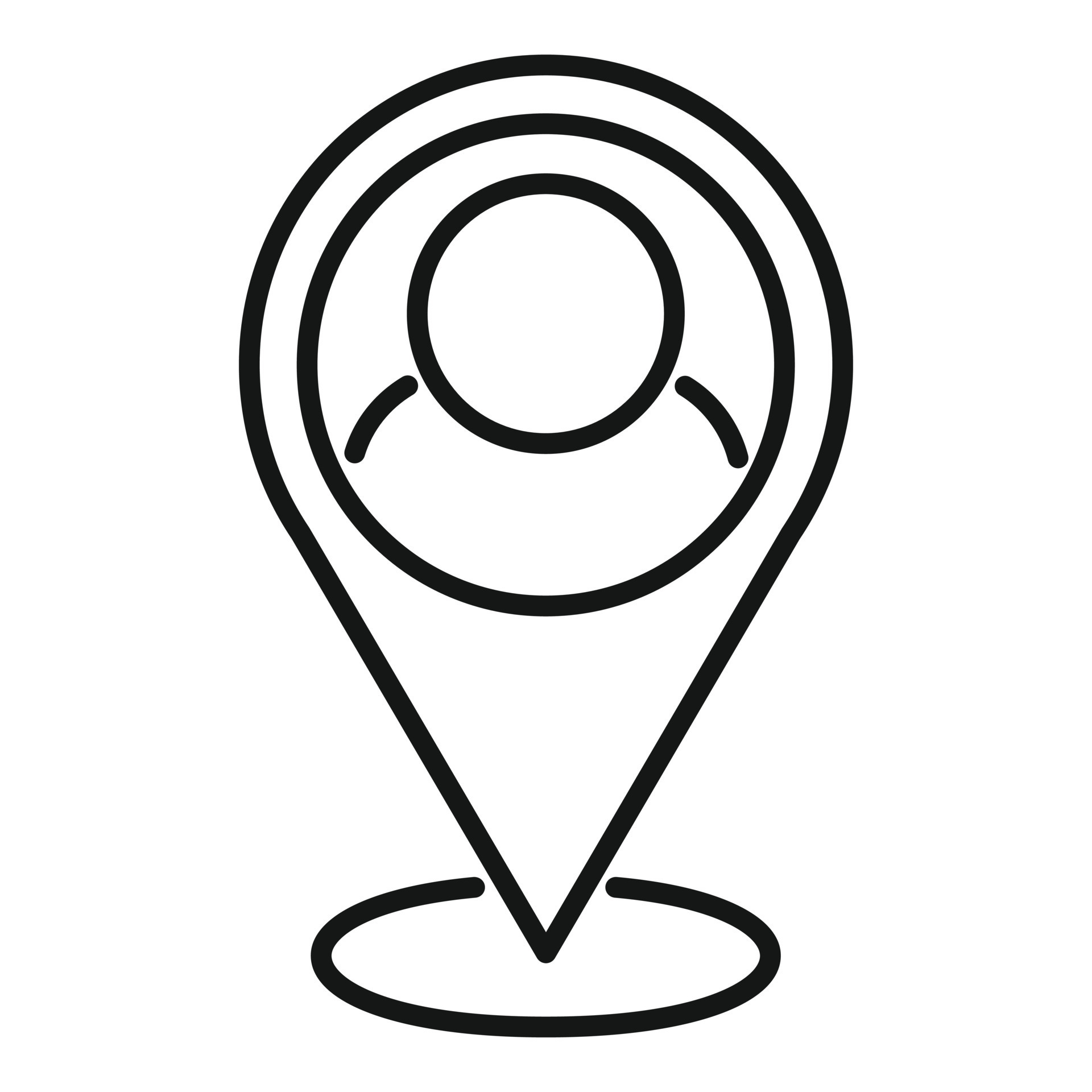 Database Location Icon Outline Vector Crm Data 14933860 Vector Art At