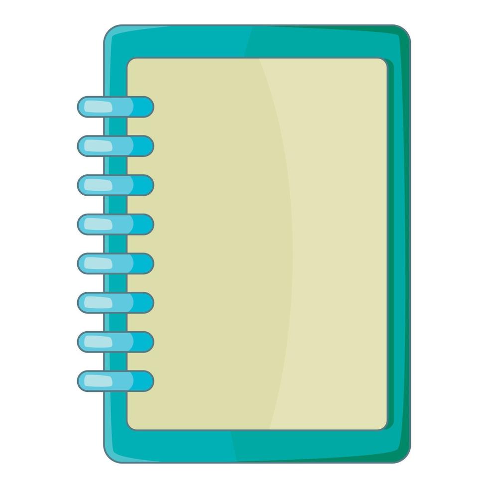 Blank spiral notebook icon, cartoon style 14934847 Vector Art at Vecteezy Blank spiral notebook icon, cartoon style 14934847 Vector Art at Vecteezy