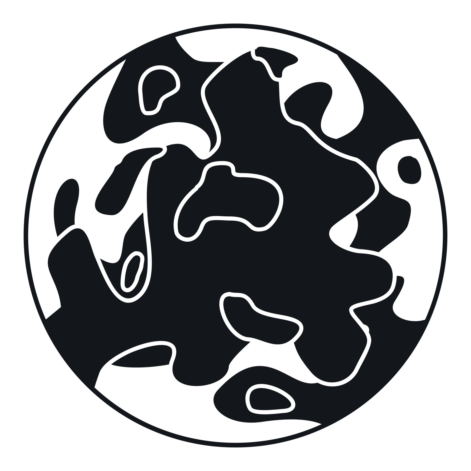 Small planet icon, simple style 14935409 Vector Art at Vecteezy