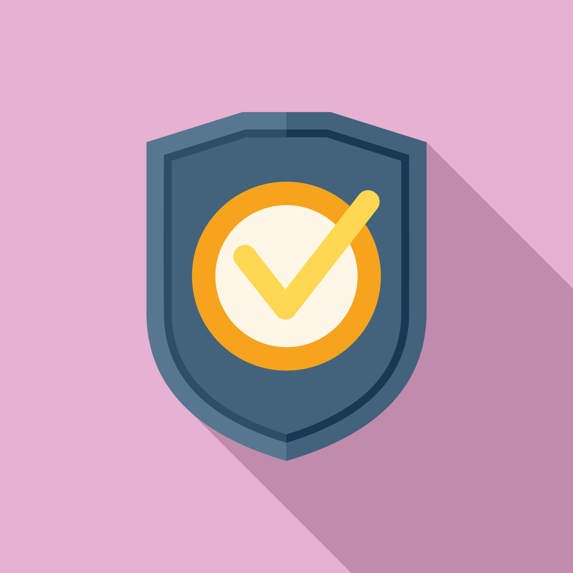 Secured credibility icon flat vector. Customer trust 14935689 Vector ... Secured credibility icon flat vector. Customer trust 14935689 Vector ...