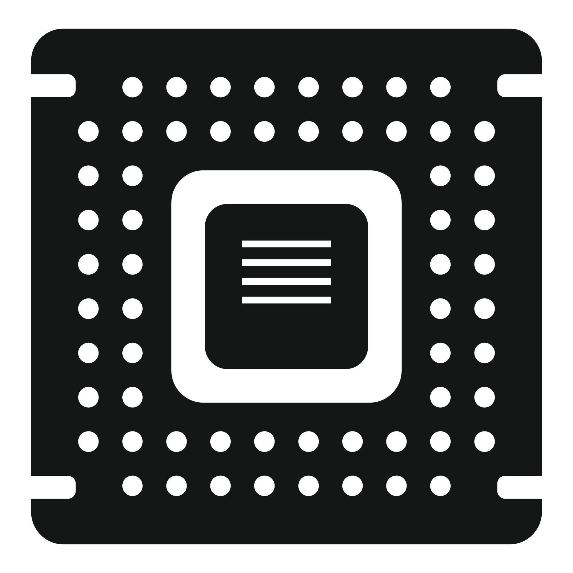 Processor icon simple vector. Cpu chip 14936017 Vector Art at Vecteezy