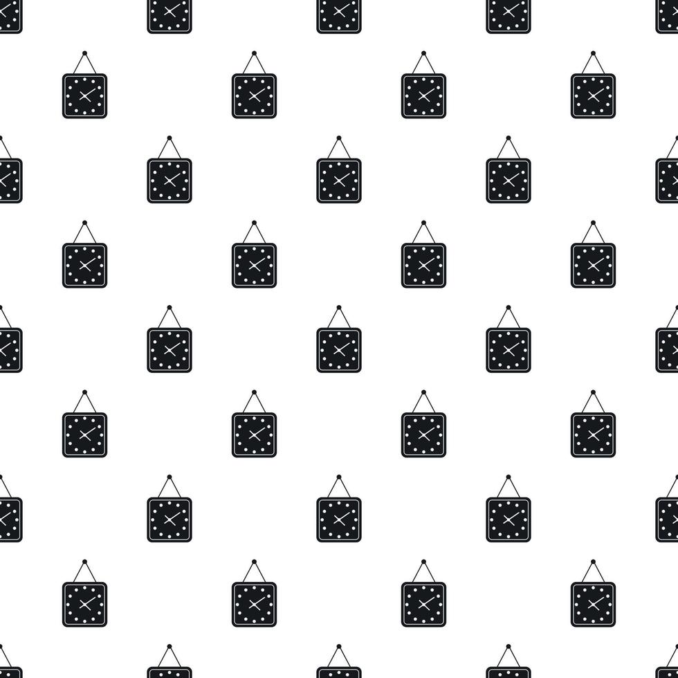 Square wall clock pattern, simple style 14936563 Vector Art at Vecteezy