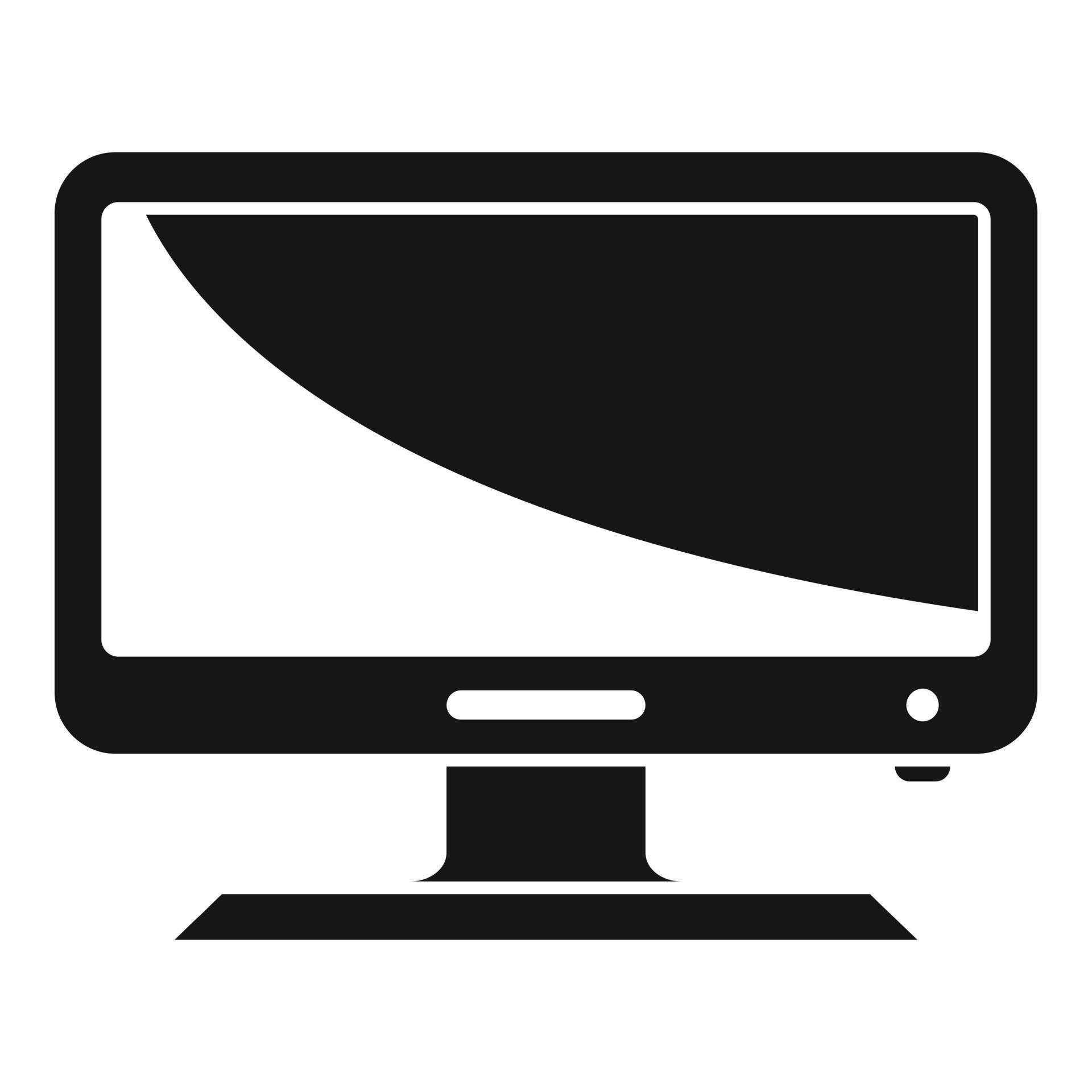 Web monitor icon simple vector. Screen computer 14937903 Vector Art at ...