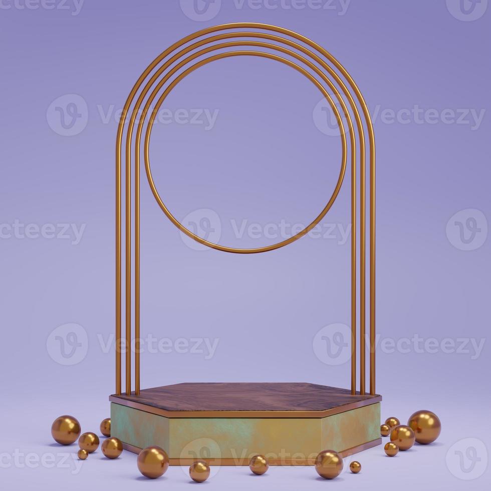 3d rendering display product abstract minimal scene with geometric ...