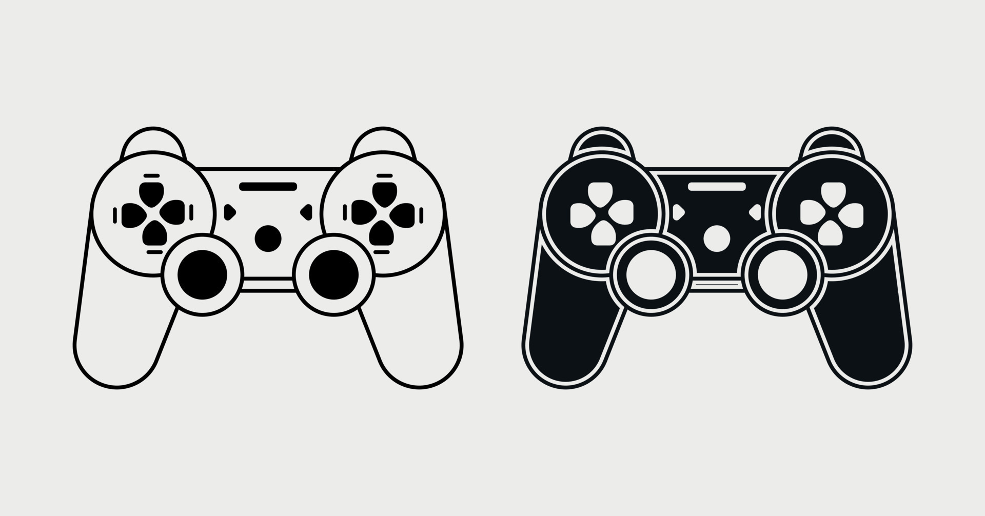Video game controller, vector illustration. 14946747 Vector Art at Vecteezy Video game controller, vector illustration. 14946747 Vector Art at Vecteezy