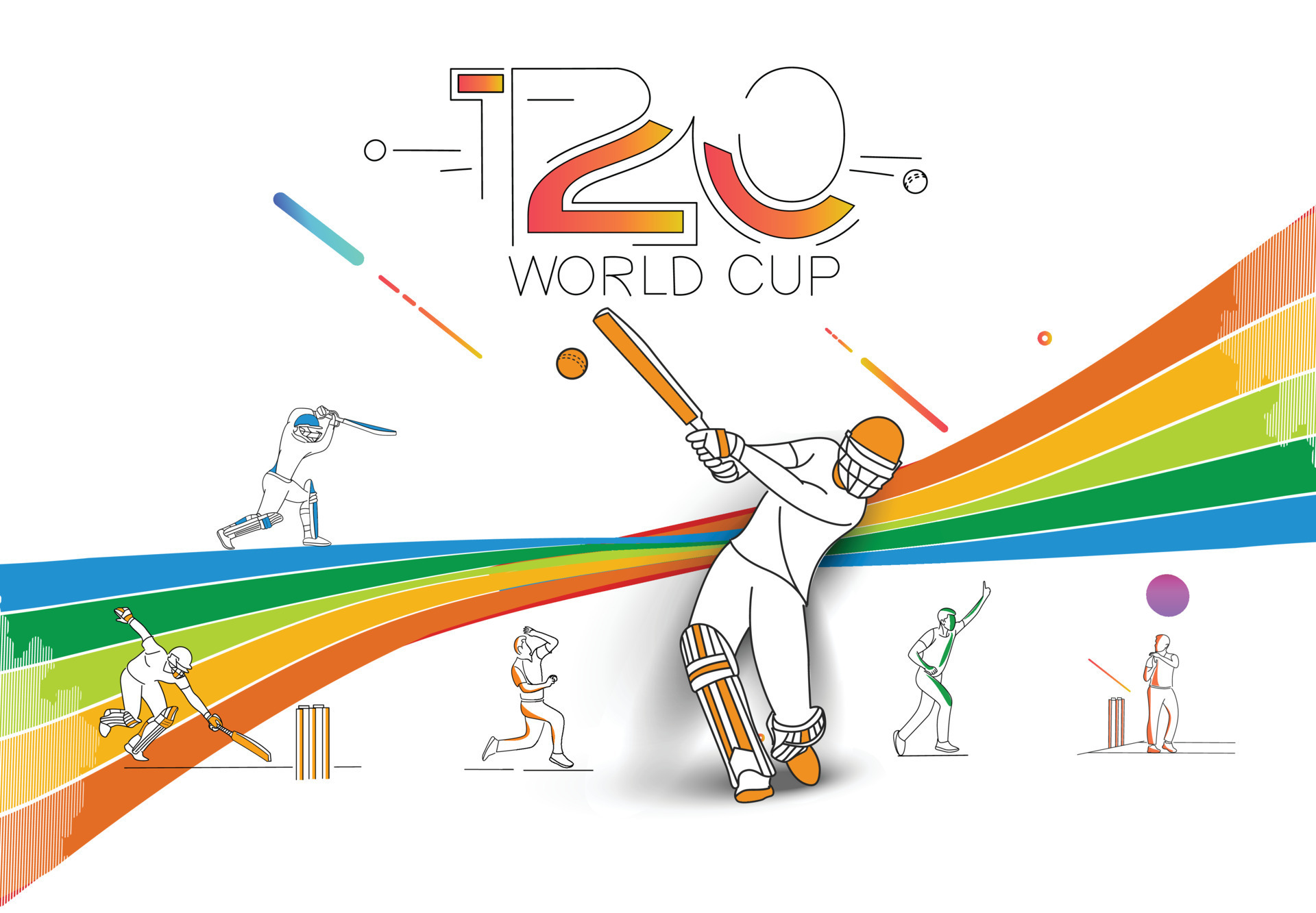 Cricket championship poster, flyer, template, brochure, decorated ... Cricket championship poster, flyer, template, brochure, decorated ...