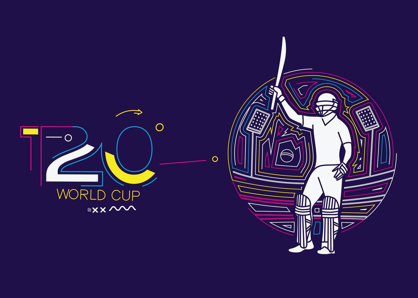Cricket championship poster, flyer, template, brochure, decorated ... Cricket championship poster, flyer, template, brochure, decorated ...