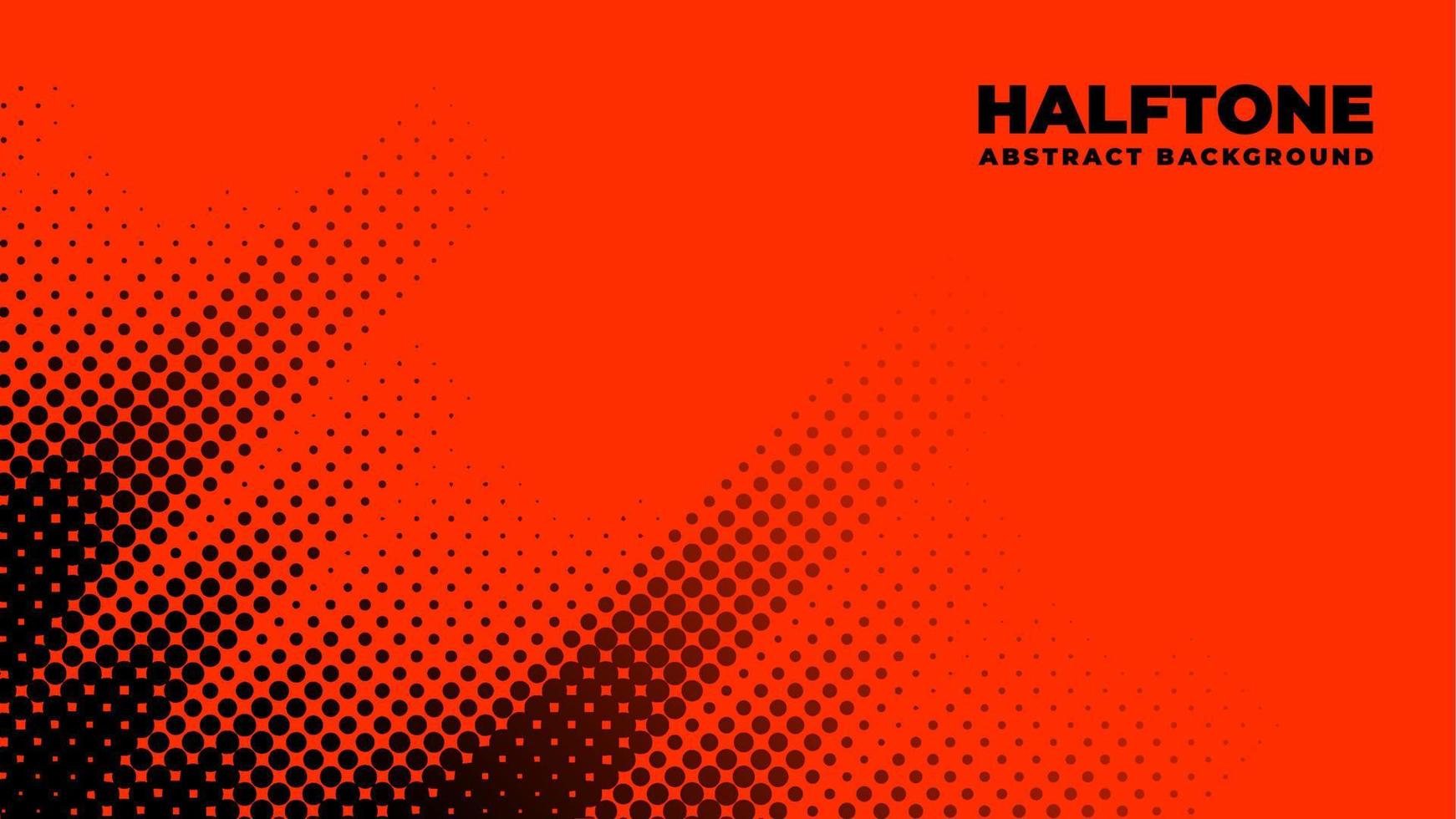 Halftone Background Vector Abstract Backdrop Design With Two Tone