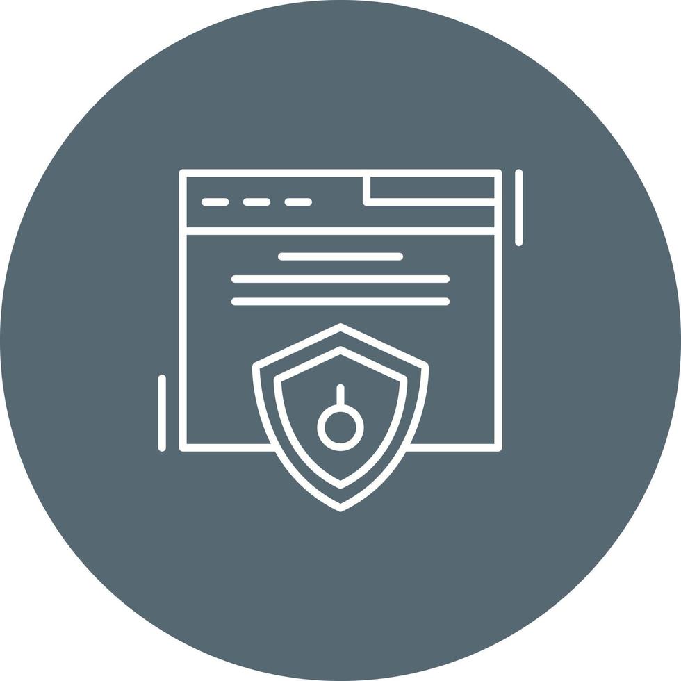 Web Security Vector Icon 14953595 Vector Art At Vecteezy