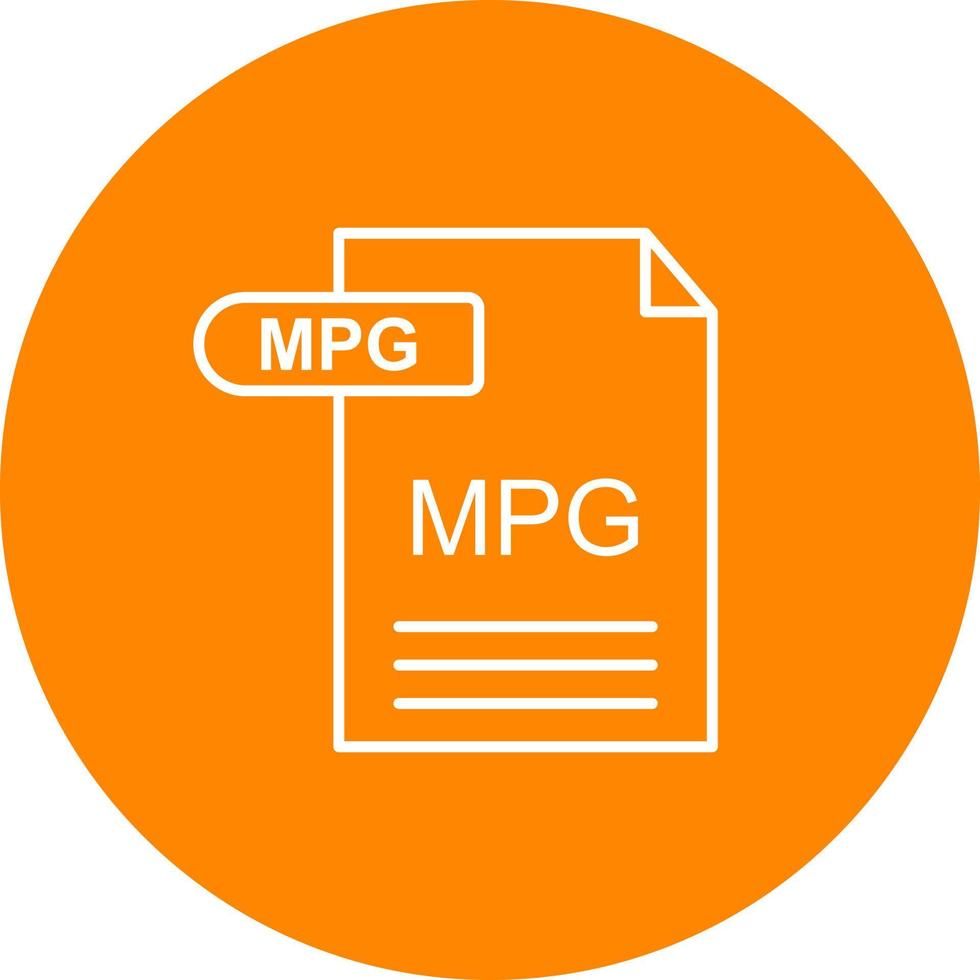 MPG Vector Icon 14954340 Vector Art at Vecteezy