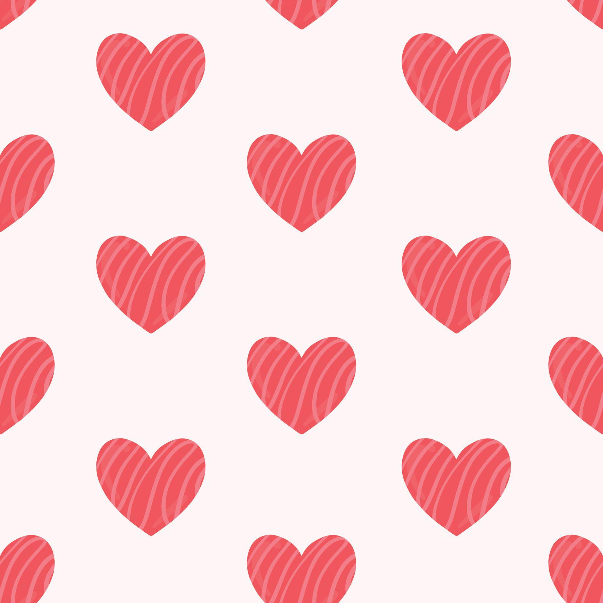 Pattern with candy hearts. Pink candy hearts pattern. Pattern for ...