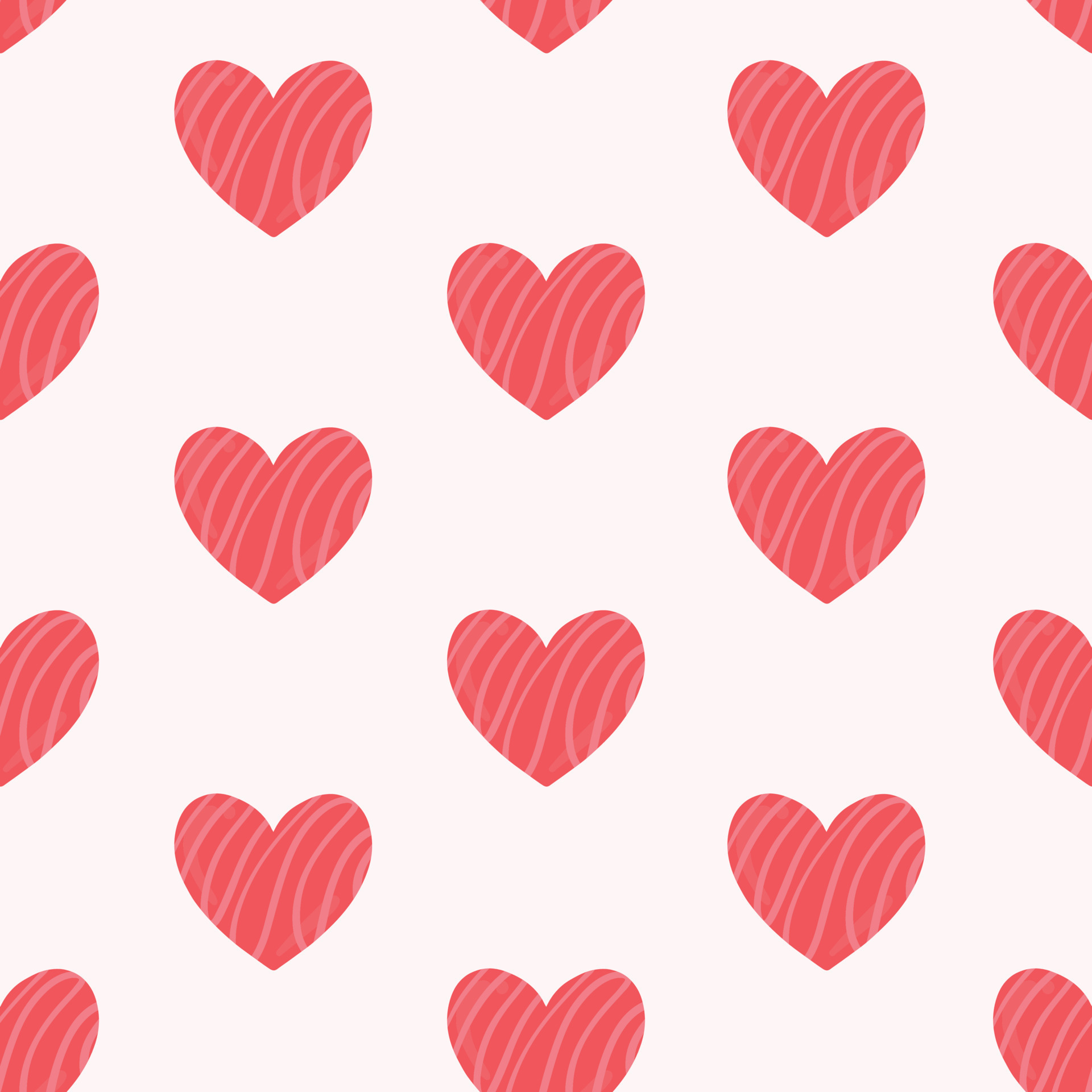 Pattern with candy hearts. Pink candy hearts pattern. Pattern for ...