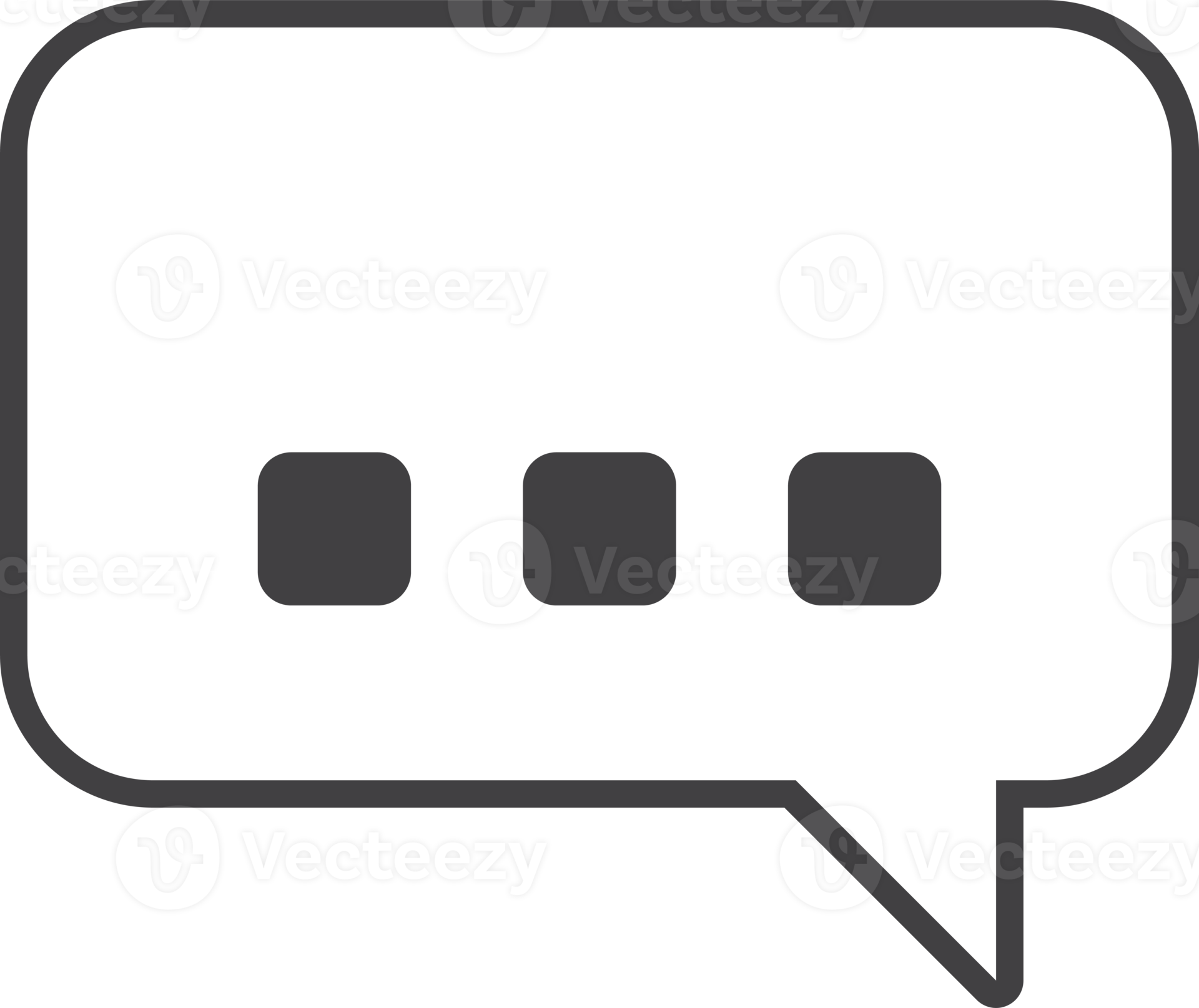 Message Boxes And Chats Illustration In Minimal Style 14967091 Png