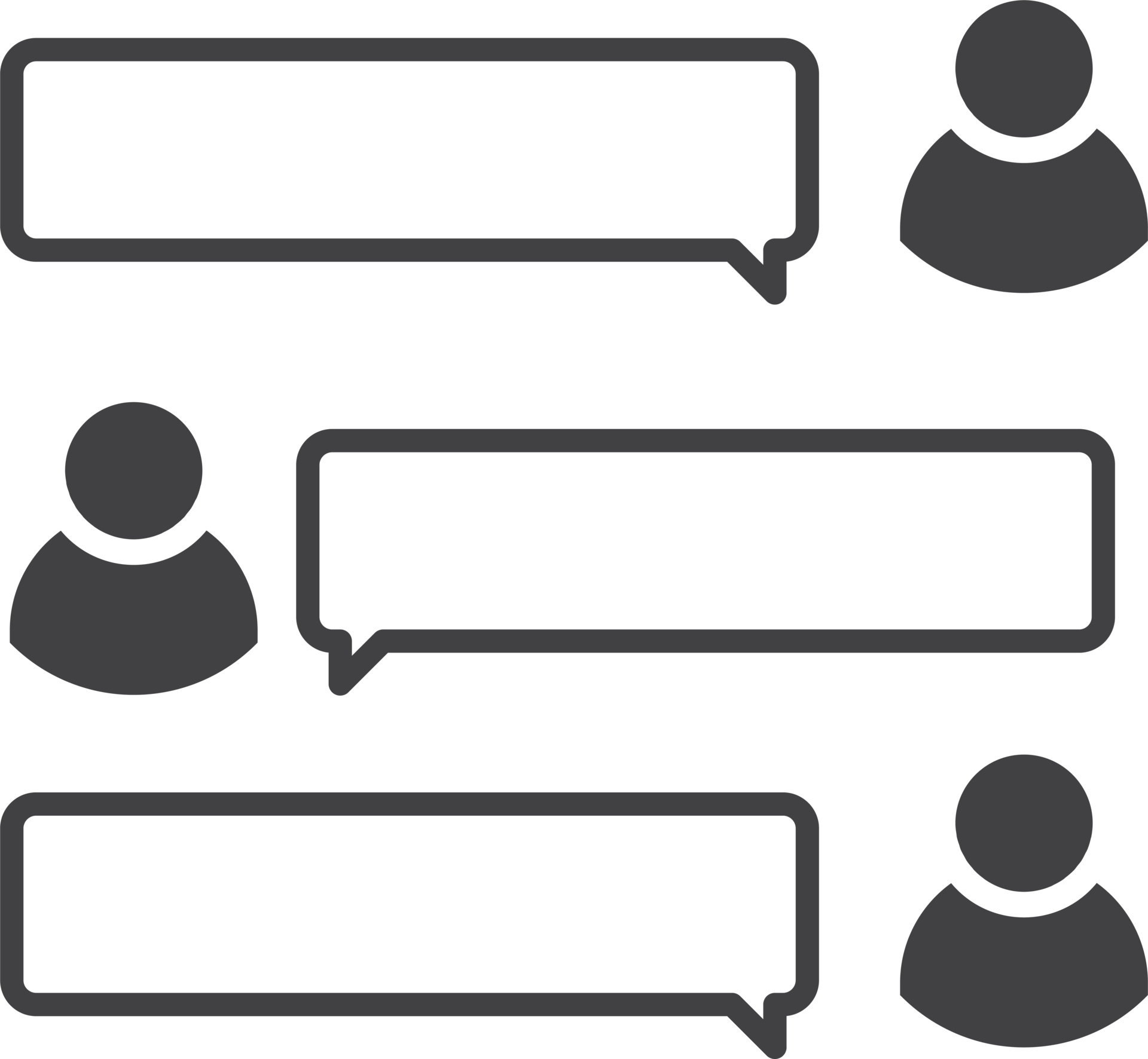Message Boxes And Chats Illustration In Minimal Style 14967270 Png