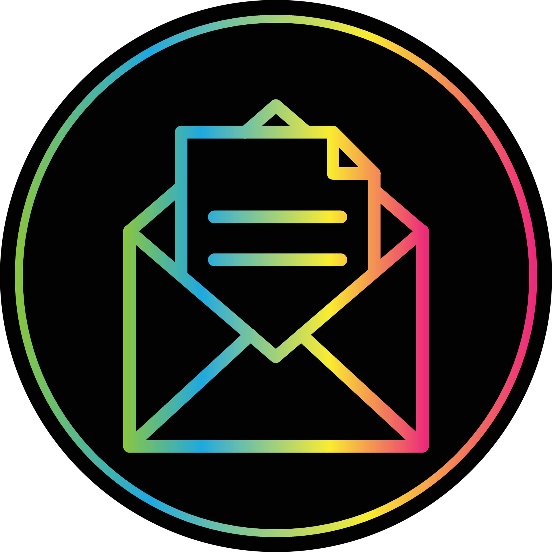 Envelope Open Text Vector Icon Design 14968528 Vector Art at Vecteezy Envelope Open Text Vector Icon Design 14968528 Vector Art at Vecteezy