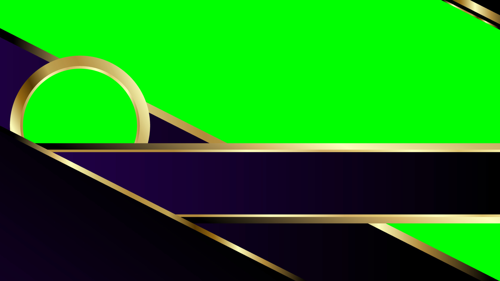 Abstract Frames With Green Screen Chroma Key For Transparency Background Video 14968789 Vector