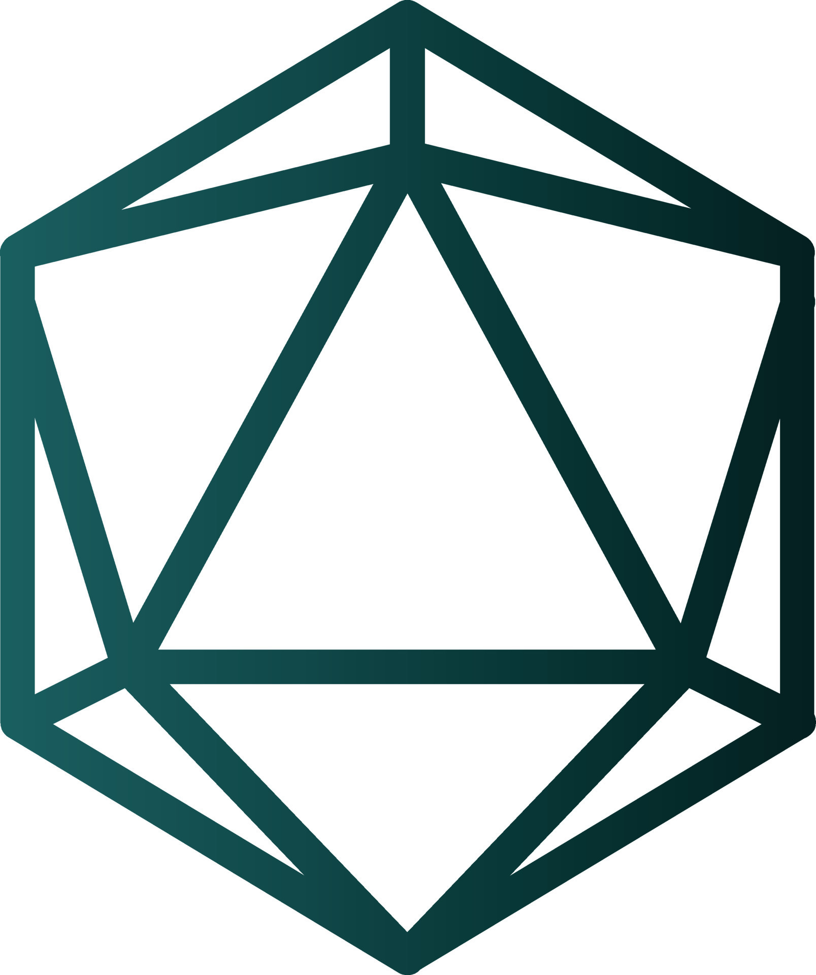 Dice D20 Vector Icon Design 14969414 Vector Art at Vecteezy