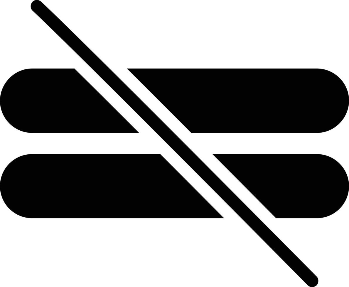 Not Equal Vector Icon Design 14970088 Vector Art at Vecteezy