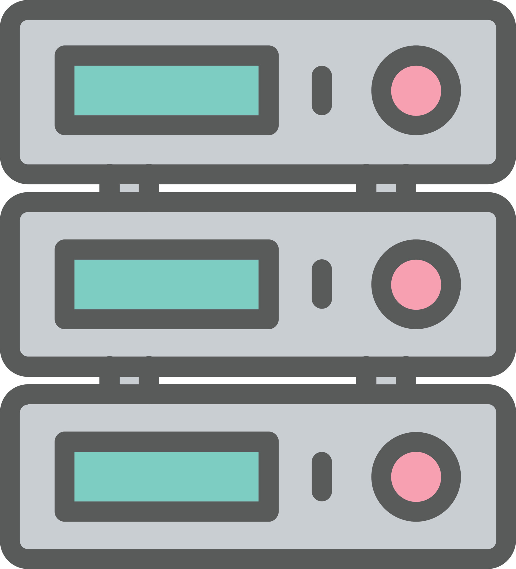 Database Vector Icon Design 14971313 Vector Art At Vecteezy 9974