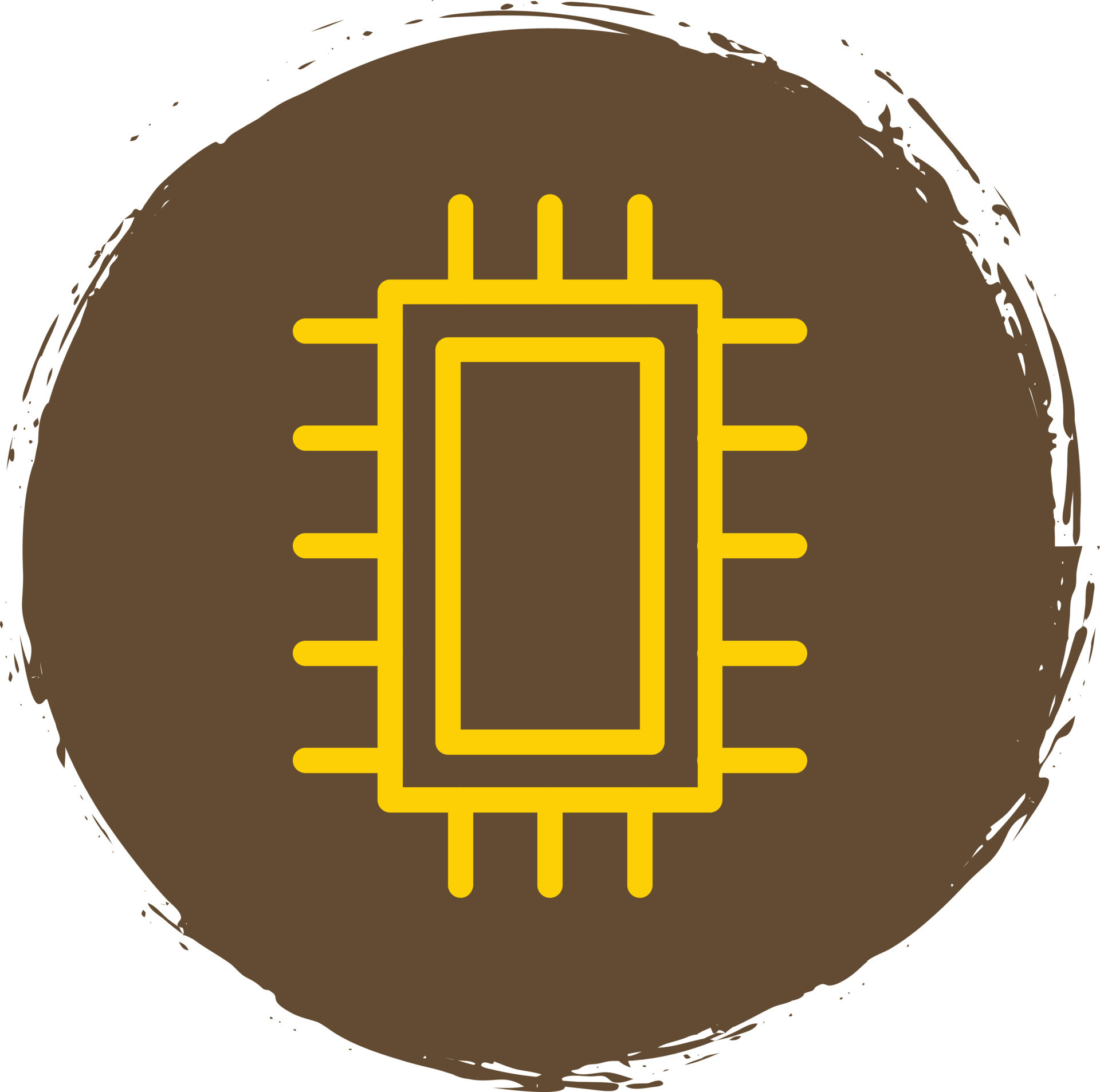 Microchip Vector Icon Design 14973748 Vector Art At Vecteezy