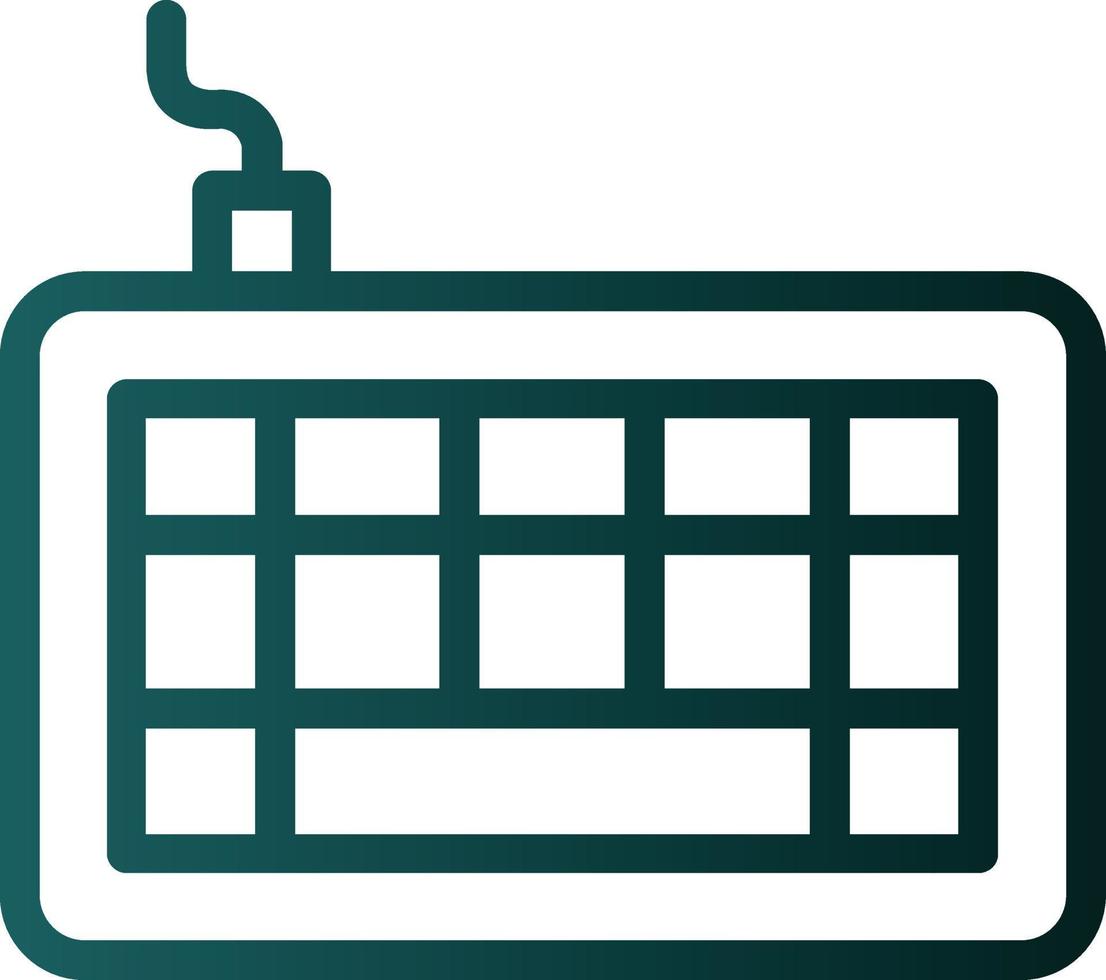 Keyboard Vector Icon Design 14973965 Vector Art at Vecteezy