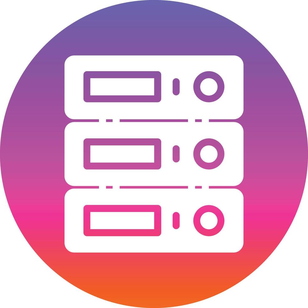 Database Vector Icon Design 14975635 Vector Art at Vecteezy