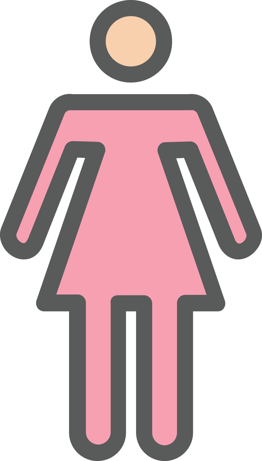 Female Vector Icon Design 14978614 Vector Art at Vecteezy