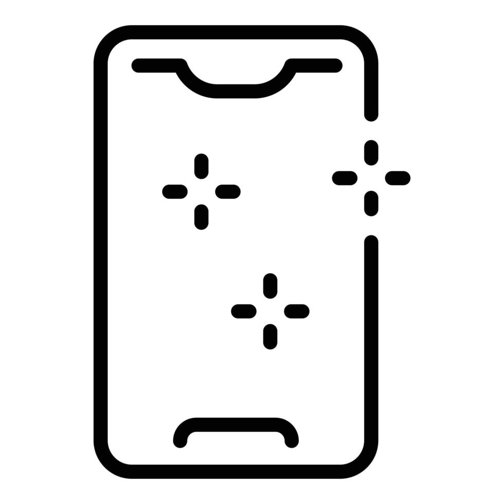 Drop Phone Glass Icon Outline Vector Smartphone Case 14985457 Vector Art At Vecteezy