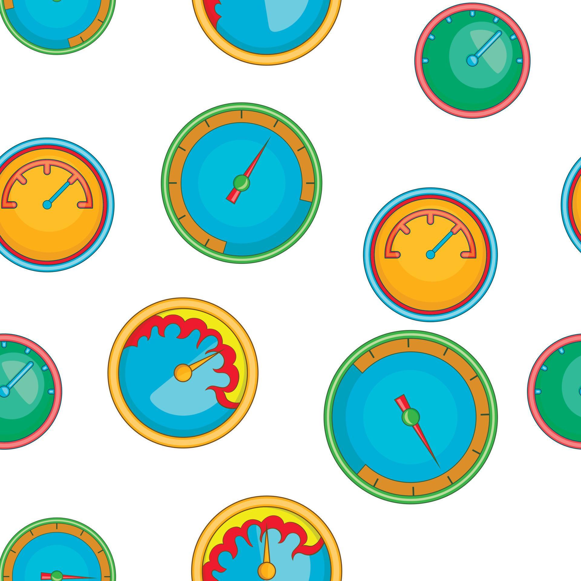 Engine speedometer pattern, cartoon style 14985712 Vector Art at Vecteezy
