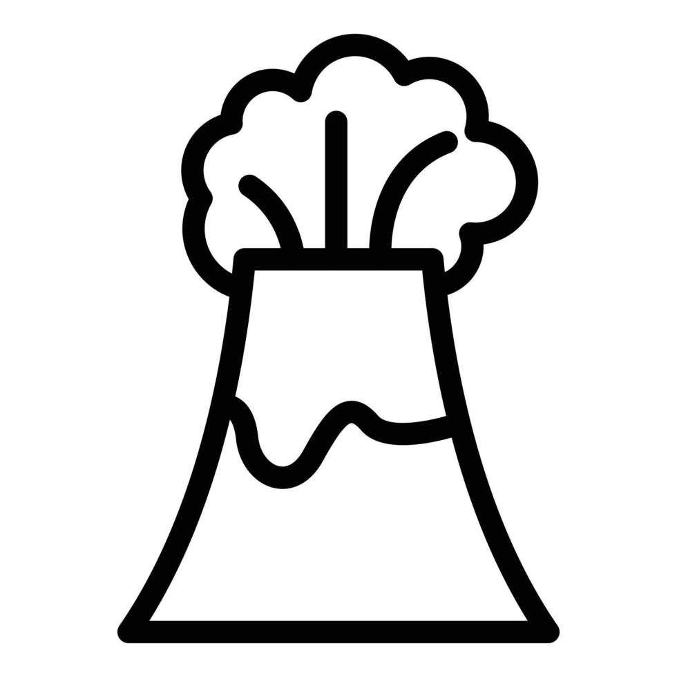Volcanic island icon outline vector. Fire magma 14986738 Vector Art at ... Volcanic island icon outline vector. Fire magma 14986738 Vector Art at ...