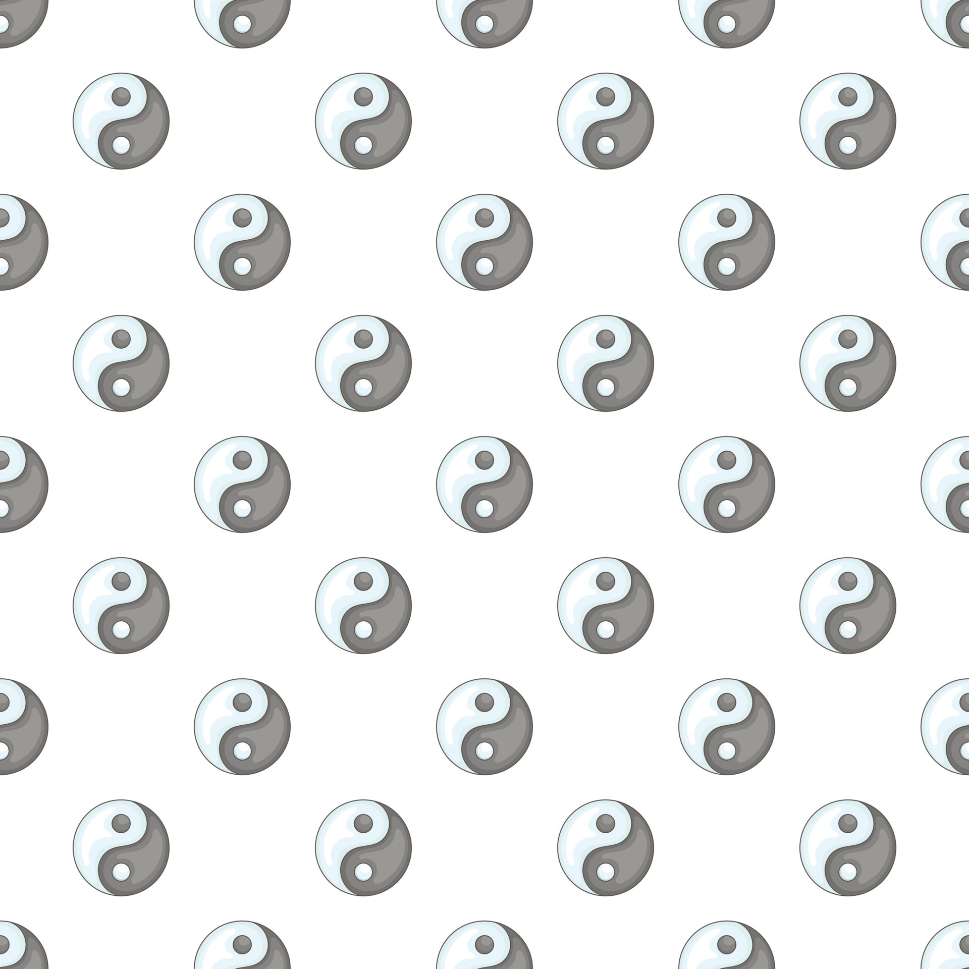 Yin Yang pattern, cartoon style 14987205 Vector Art at Vecteezy Yin Yang pattern, cartoon style 14987205 Vector Art at Vecteezy