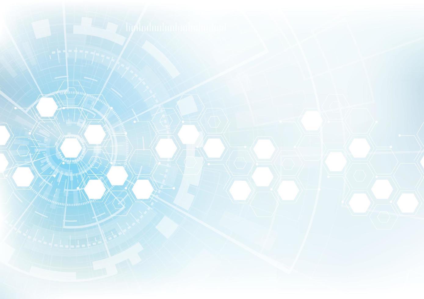 Vector Abstract background hexagons design. science futuristic energy technology. Hi-tech ...